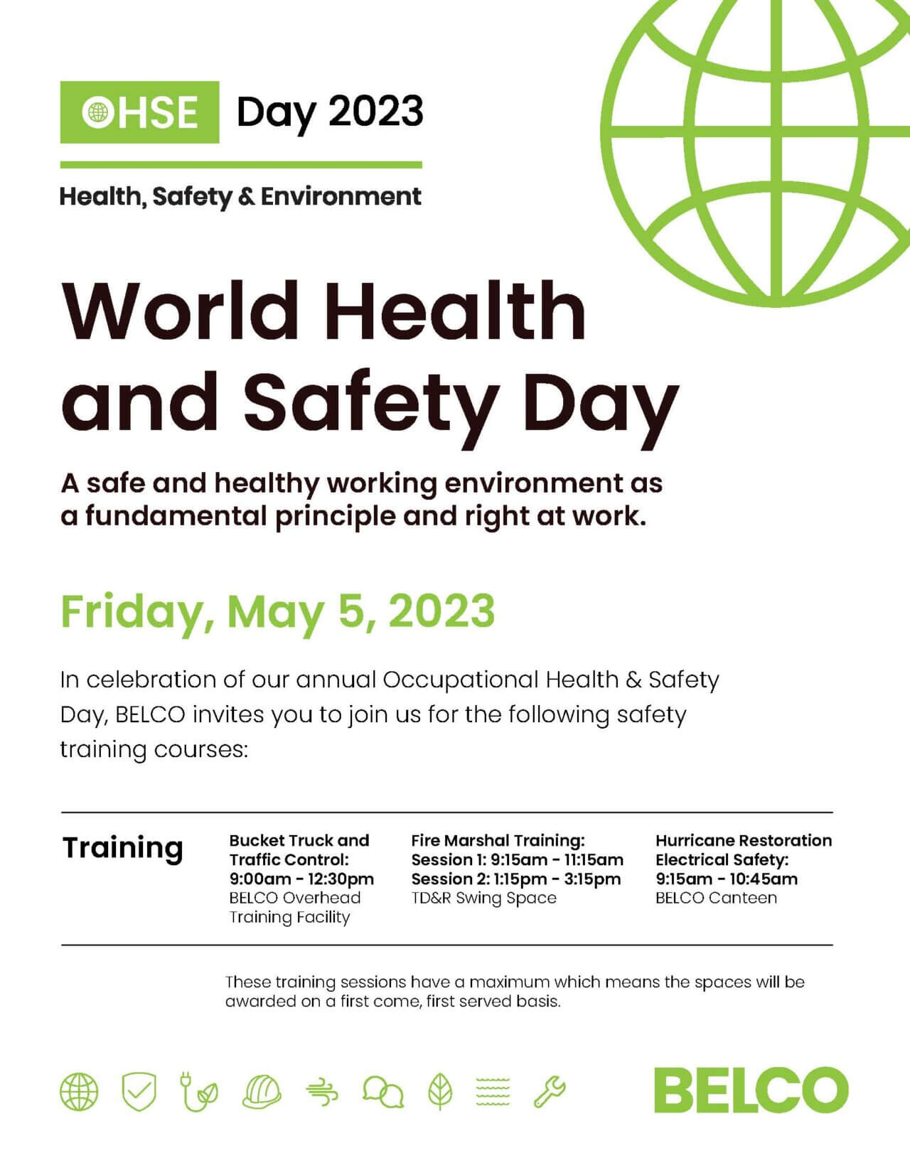 Occupational Health, Safety & Environment Day 2023 | BELCO