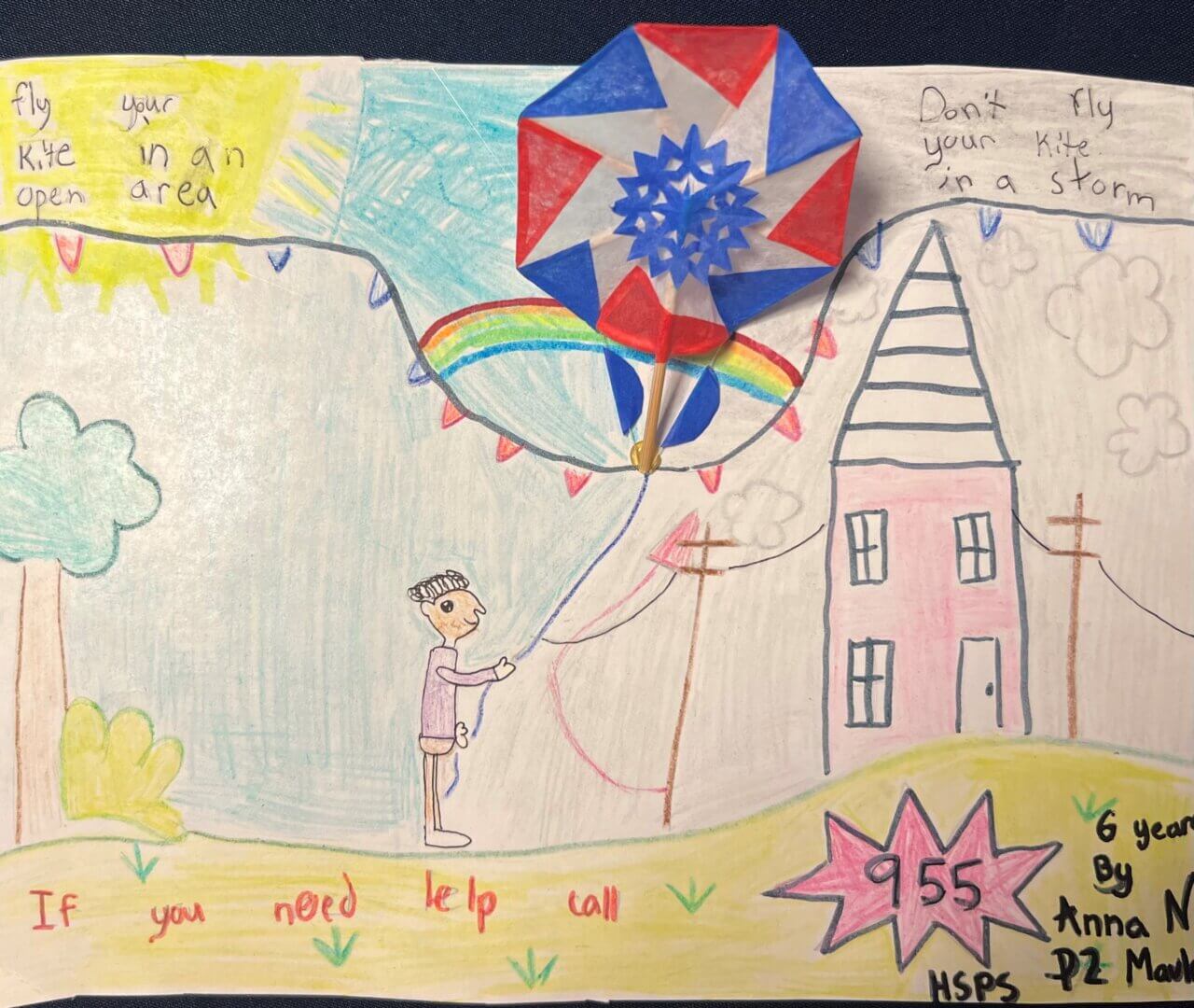 BELCO Kite Safety Poster Competition Winners Announcement | BELCO